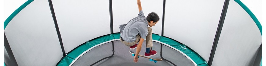 Runde Trampoline Boost'Up Serie für alle - Trampolin Technik